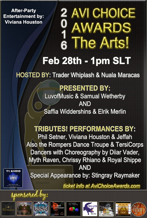ACA arts poster v3 | Avi Choice Awards